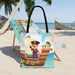 Kids Beach Bag: Pirate Ship Island in the Sun Children's Boy Girl ...