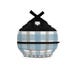Blue, Brown Checked Backpack Back to School - Etsy
