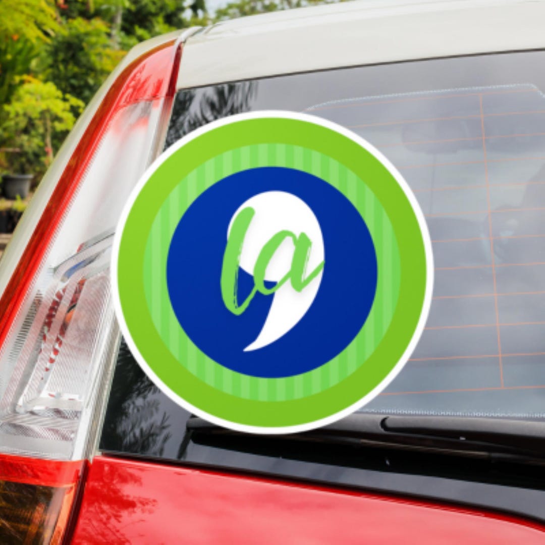 DECAL: Comma La Harris 2024 DECAL Brat Summer Green - Etsy