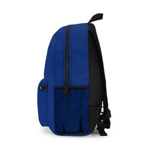 Solid Navy-blue Backpack Back to School - Etsy