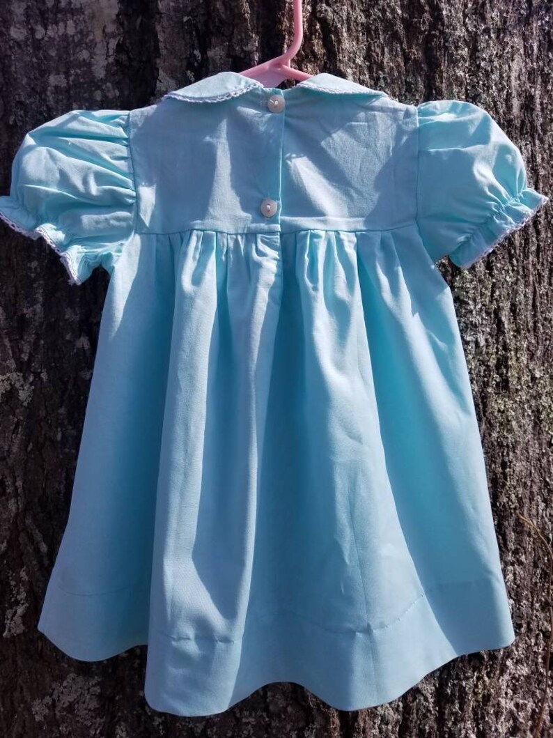 Girls Hand Smocked Dress, Vintage Style Girls Dress, Baby Girl Dress ...