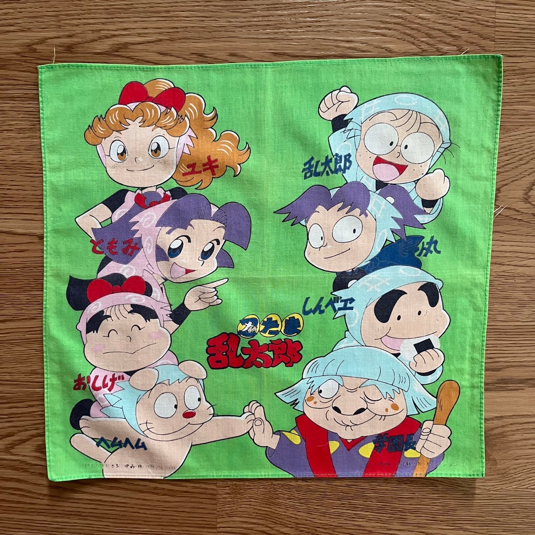 Vintage90s Ninja Nintama Rantaro Handkerchief - Etsy