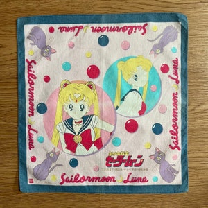 Vintage90s Sailor Moon Handkerchief - Etsy
