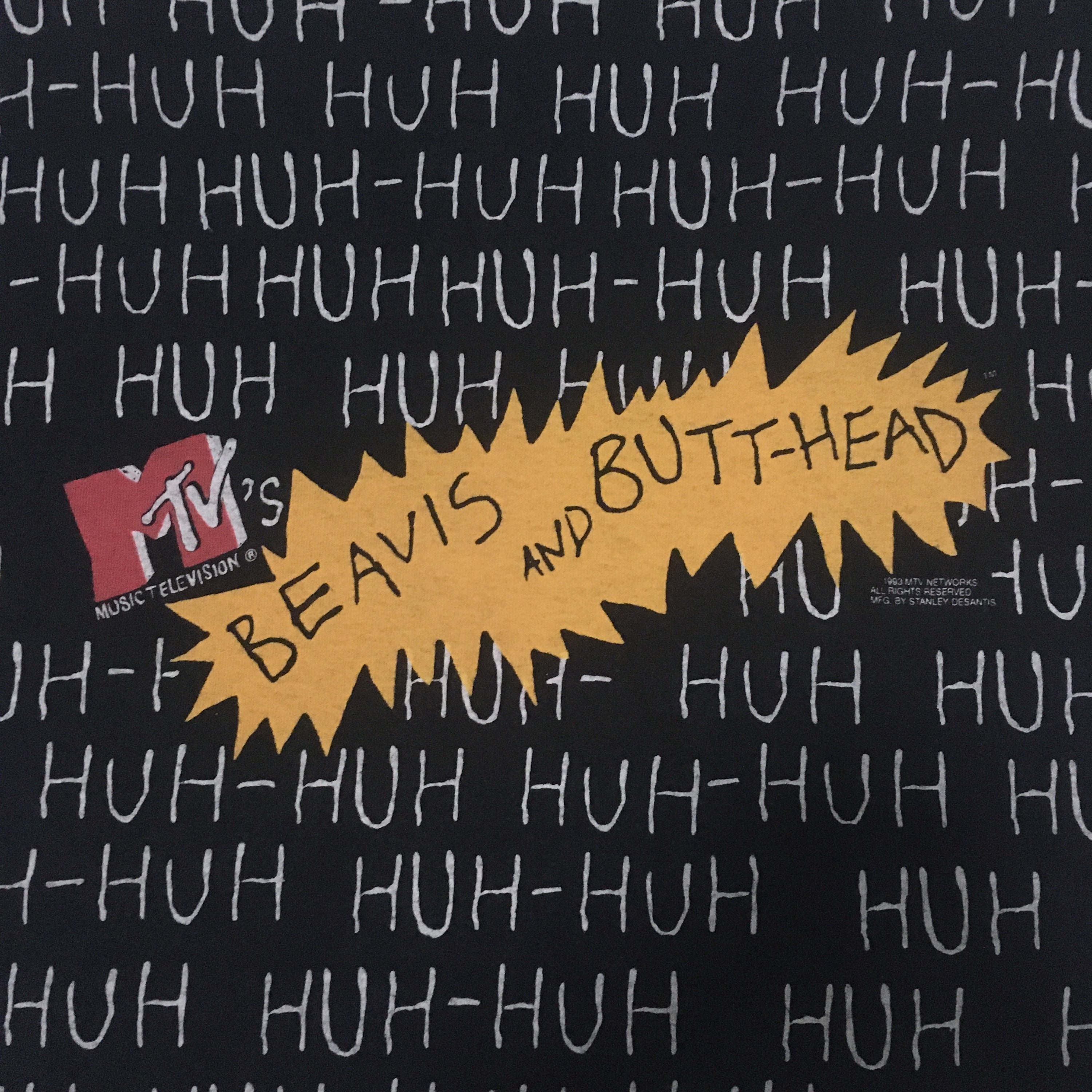 Vintage1993s Beavis and Butthead Huh Huh Huh Size.l - Etsy