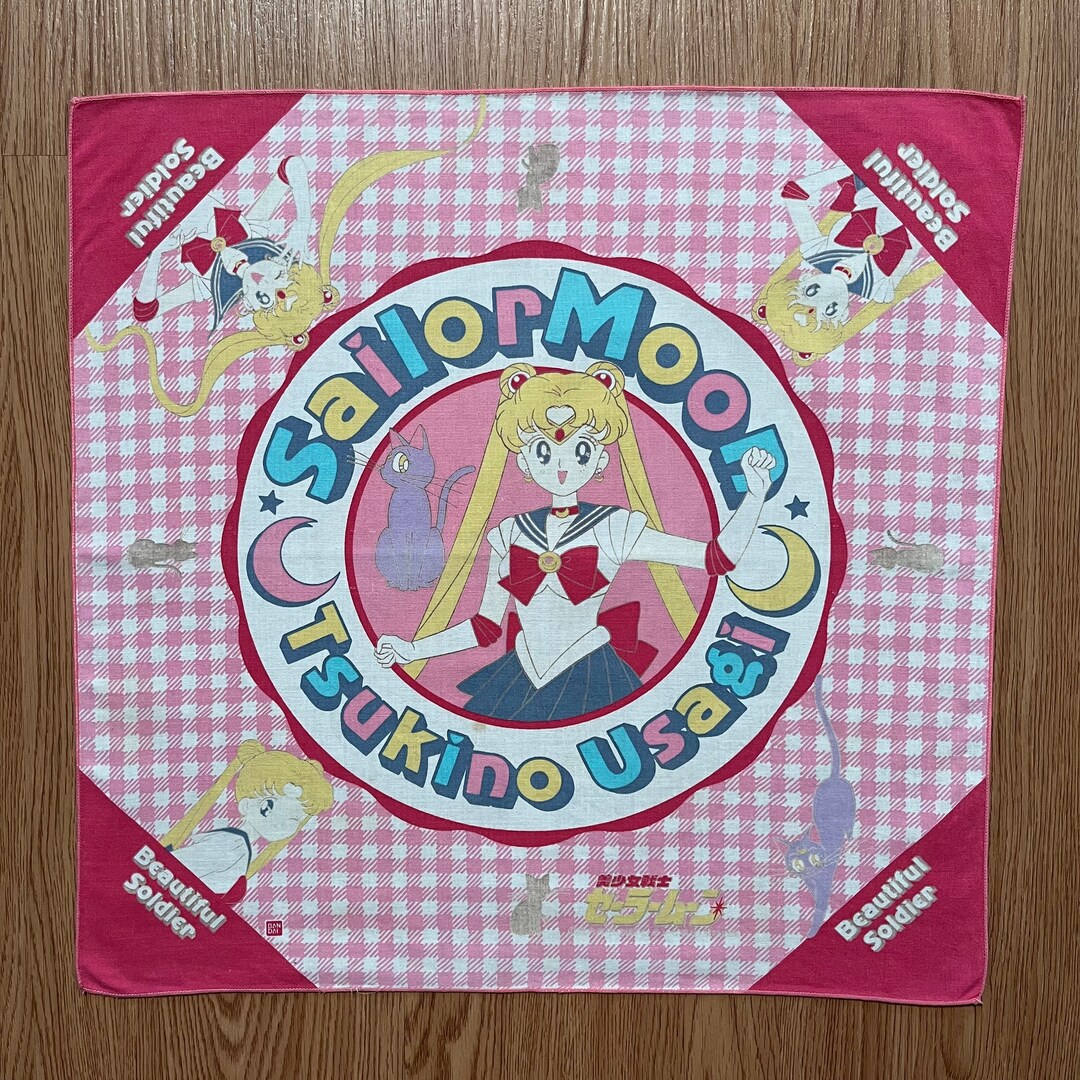 Vintage90s Sailor Moon Handkerchief - Etsy