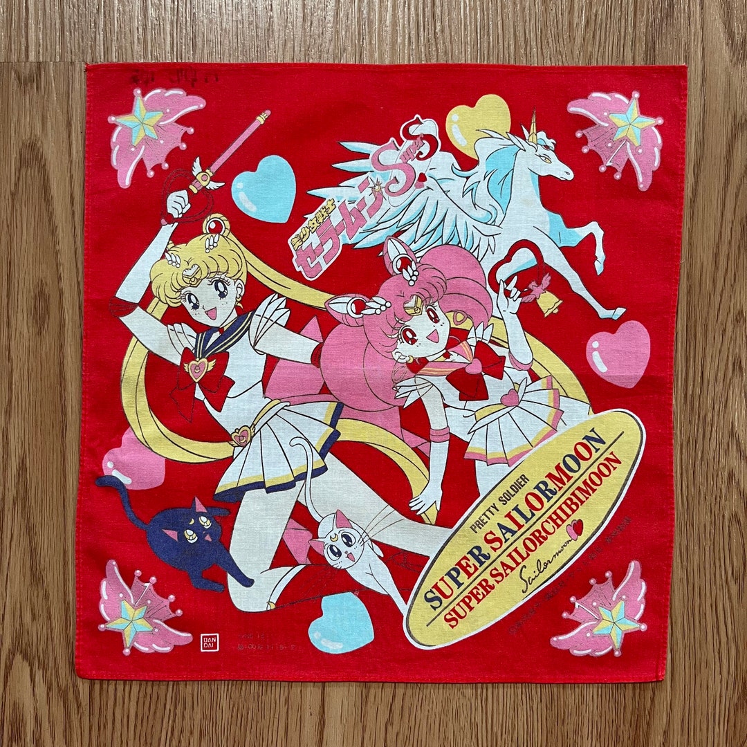 Vintage90s Sailor Moon Handkerchief - Etsy