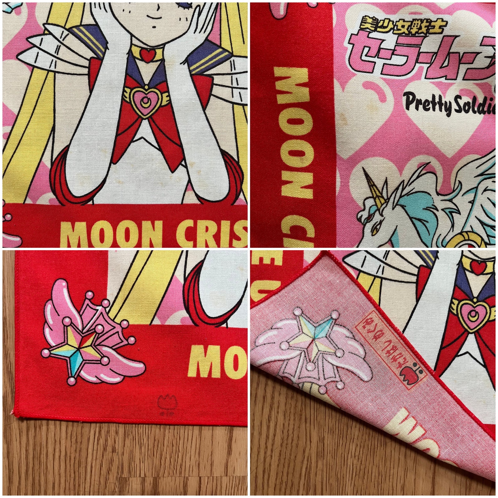 Vintage90s Sailor Moon Handkerchief - Etsy