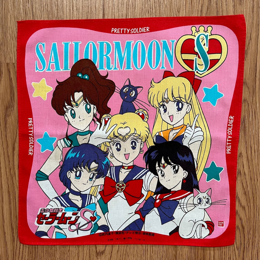 Vintage90s Sailor Moon Handkerchief - Etsy