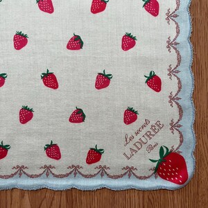Vintage Les Secrets Laduree Paris Handkerchief - Etsy