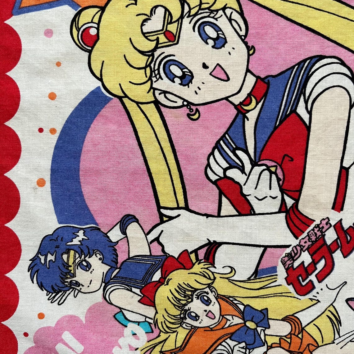 Vintage90s Sailor Moon Handkerchief - Etsy