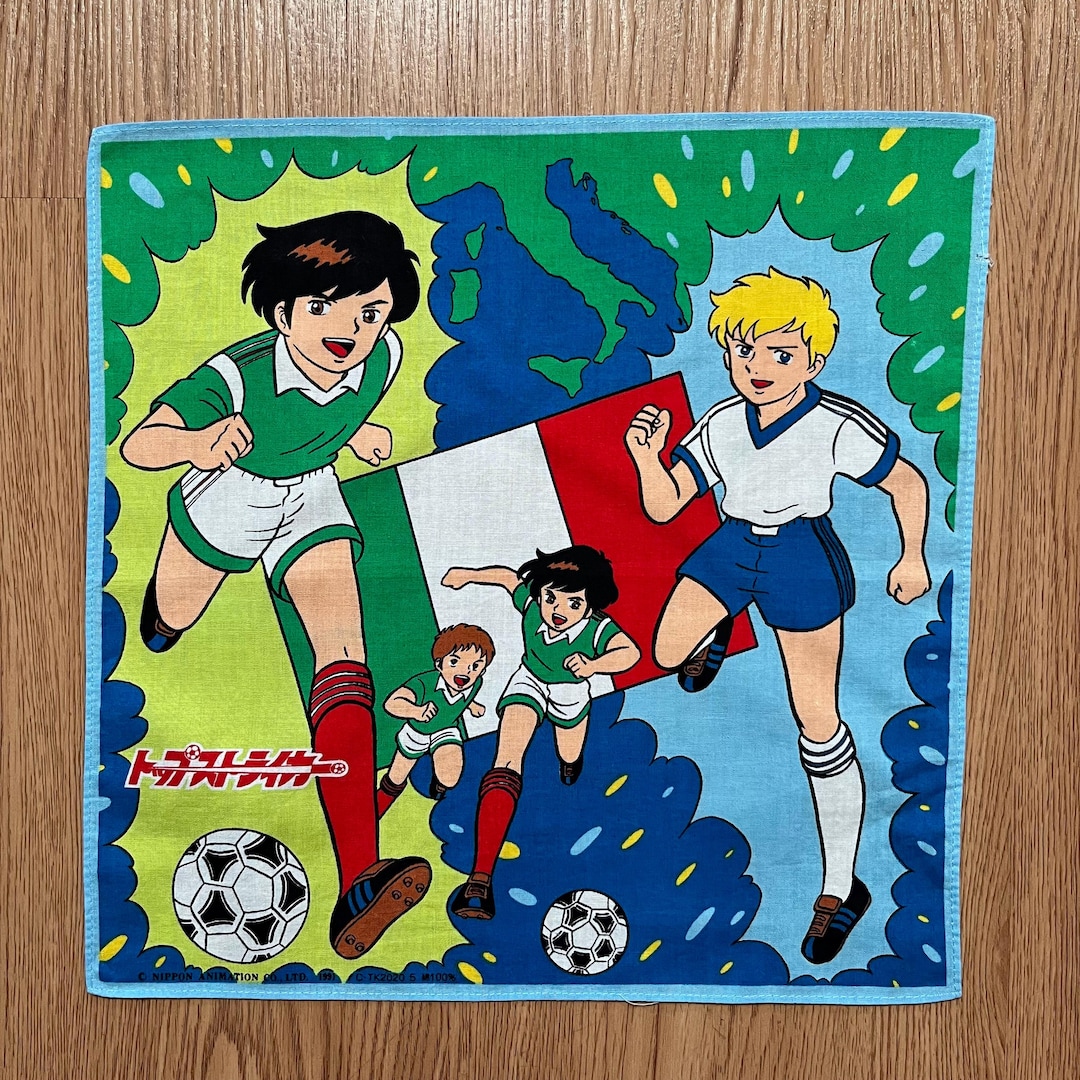 Vintage90s Moero Top Striker Handkerchief - Etsy