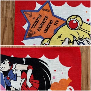 Vintage90s Sailor Moon Handkerchief - Etsy