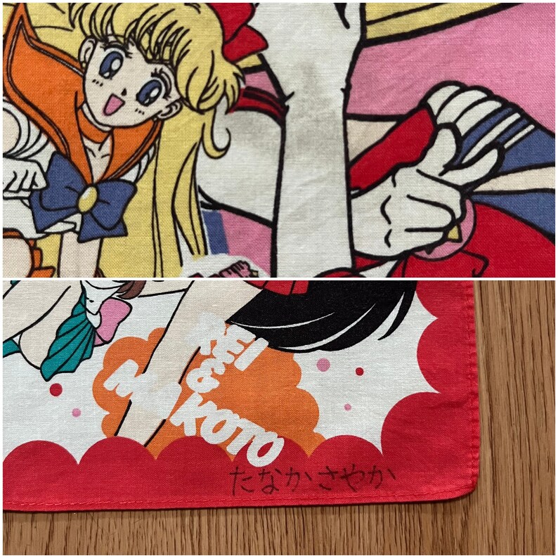 Vintage90s Sailor Moon Handkerchief - Etsy