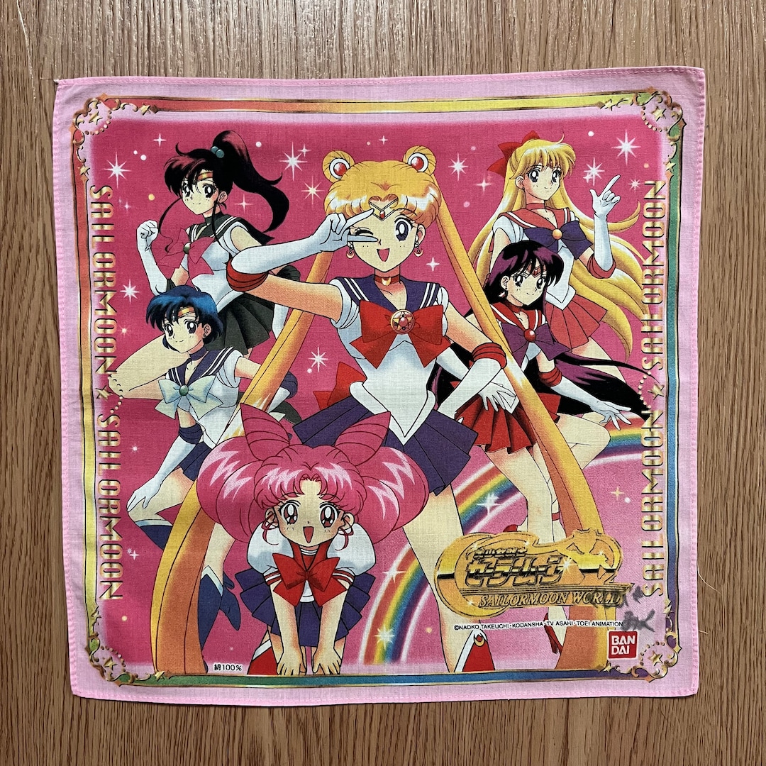 Vintage90s Sailor Moon Handkerchief - Etsy