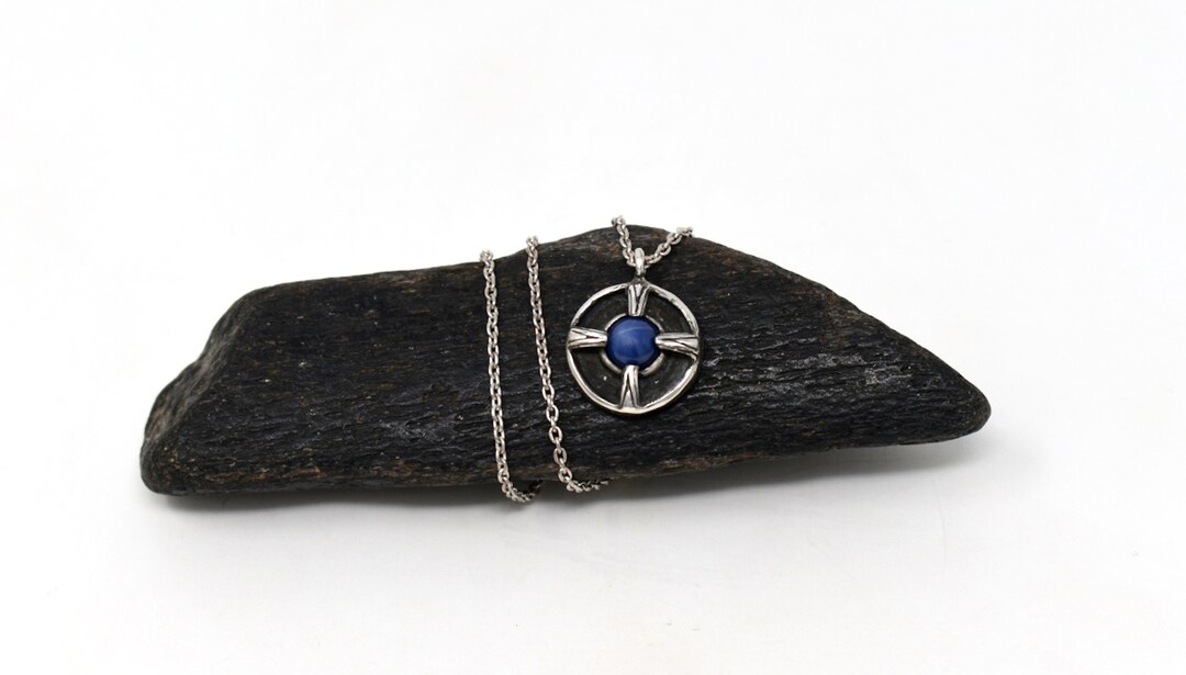 Packrat Tooth Necklace/rodent Tooth Necklace/star Sapphire Necklace ...