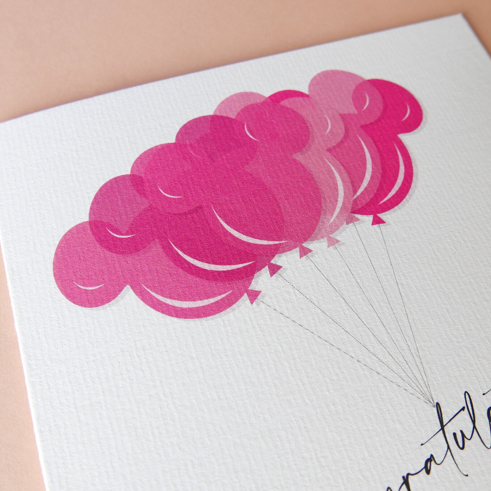 Congratulations It's A Girl Card | Disney Inspired Baby Girl Card - Etsy