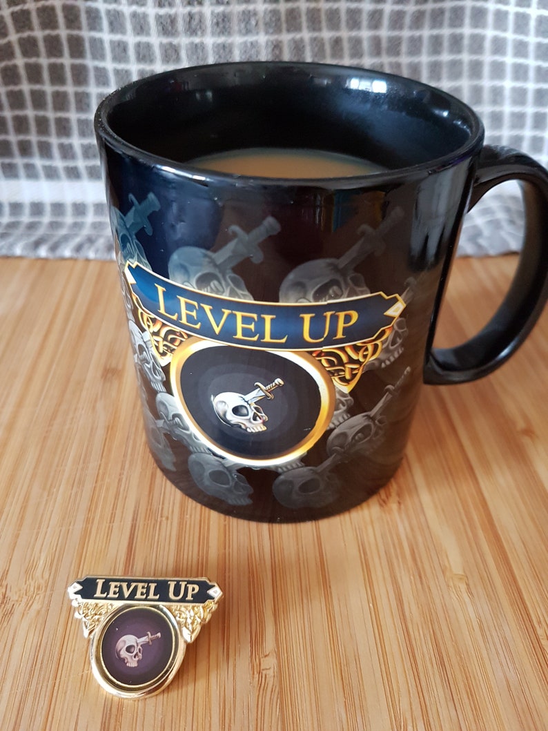 Runescape Slayer Level up Mug + Badge - Postage Saver! - Etsy