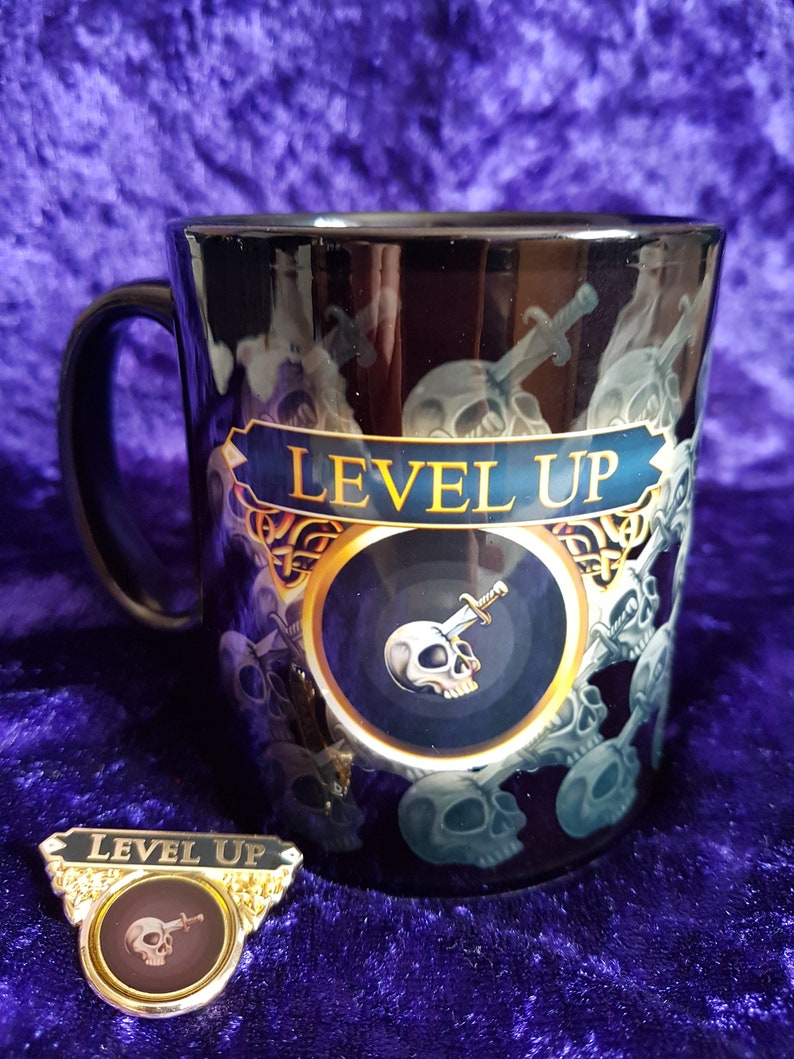 Runescape Slayer Level up Mug + Badge - Postage Saver! - Etsy