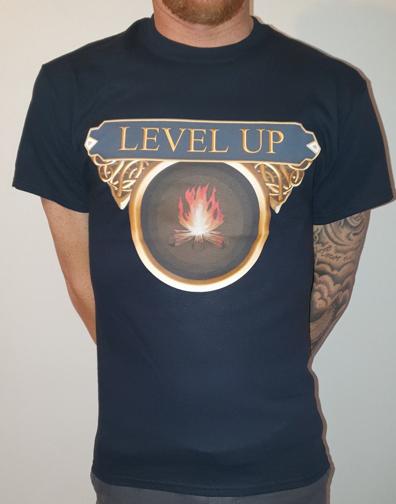 Runescape Inspired Personalised Level up T-shirts - Etsy