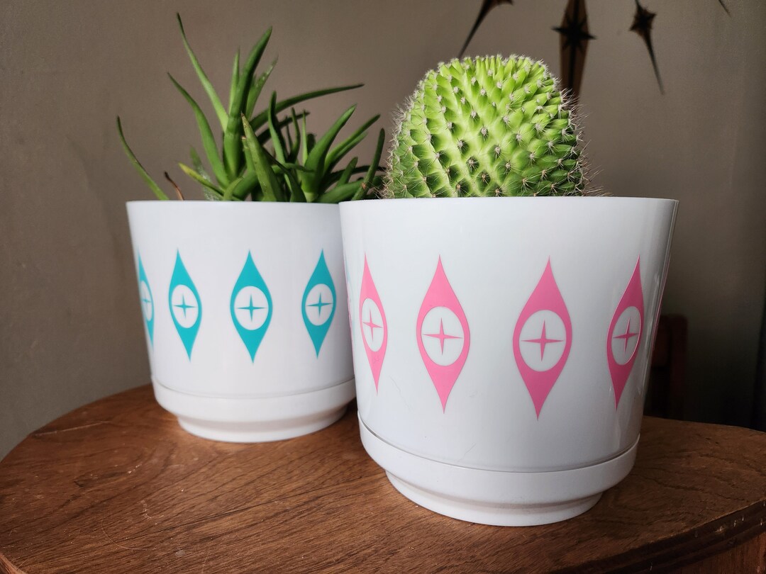 Pyrex Atomic Eyes Inspired 6" Planter - Etsy