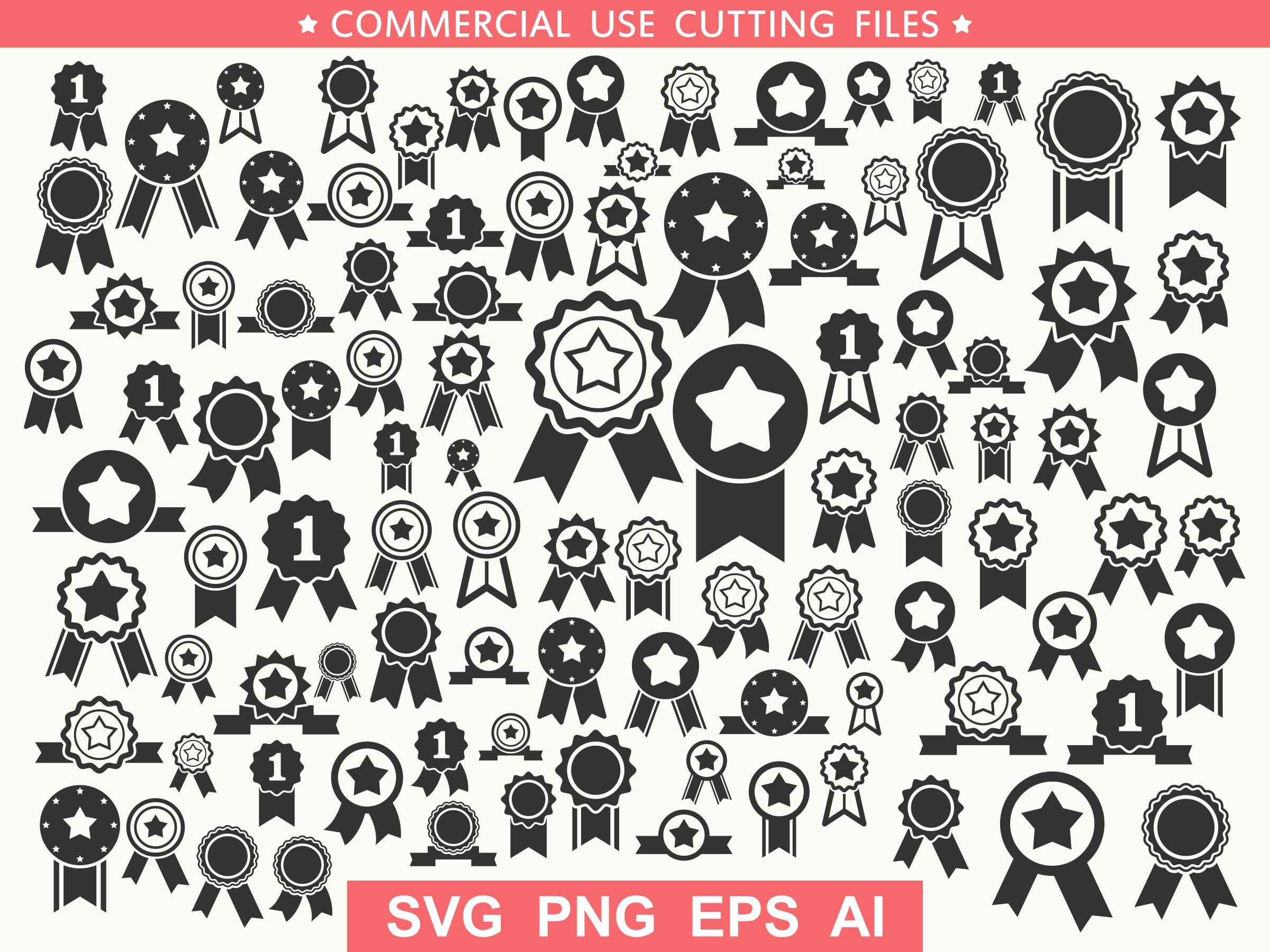 Trophy Svg Award Clipart Medal Svg Badge Svg Award Svg Award Clipart ...