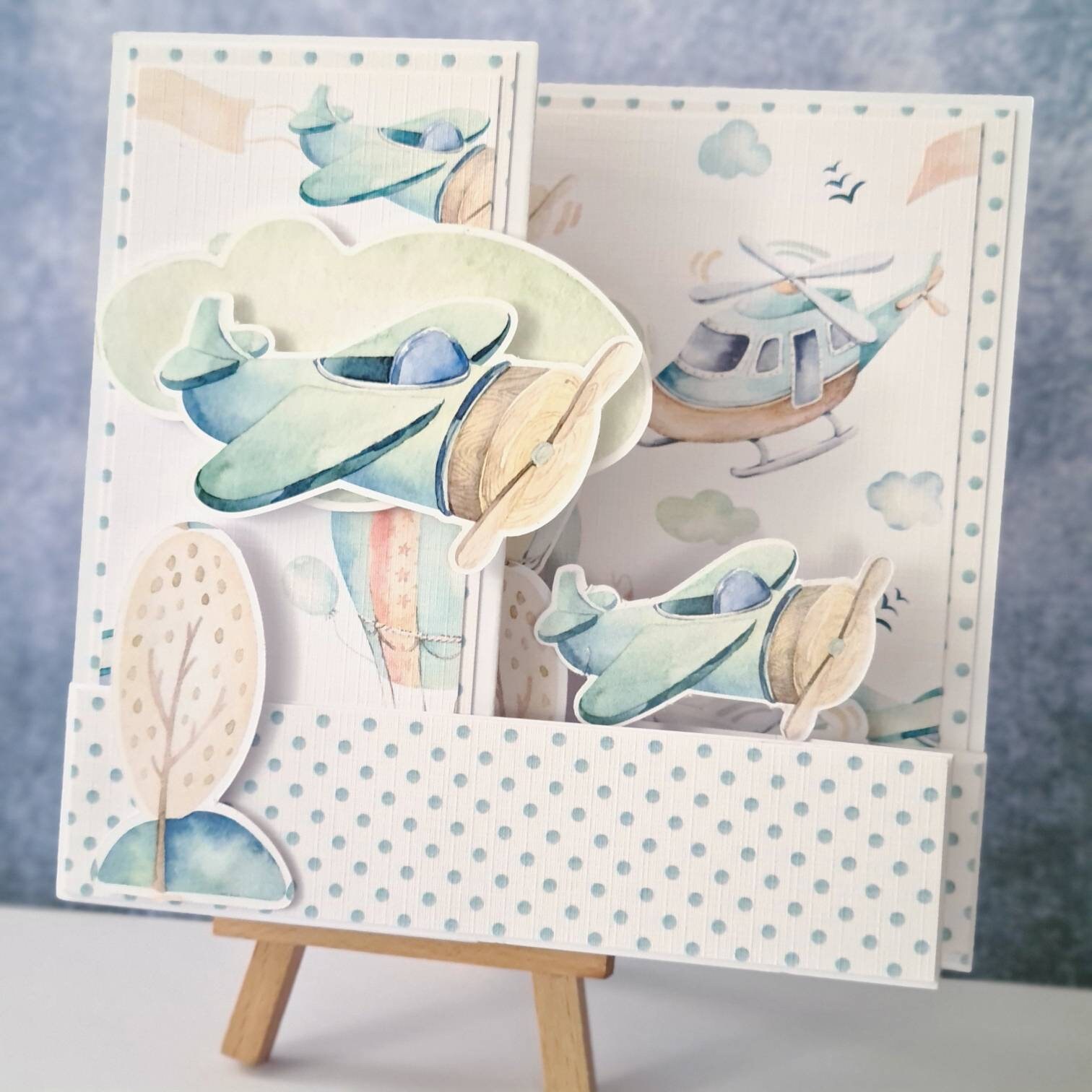 3d Pop Out Cute Handmade Card for Bithday Wishes. Baby Boy Card ...