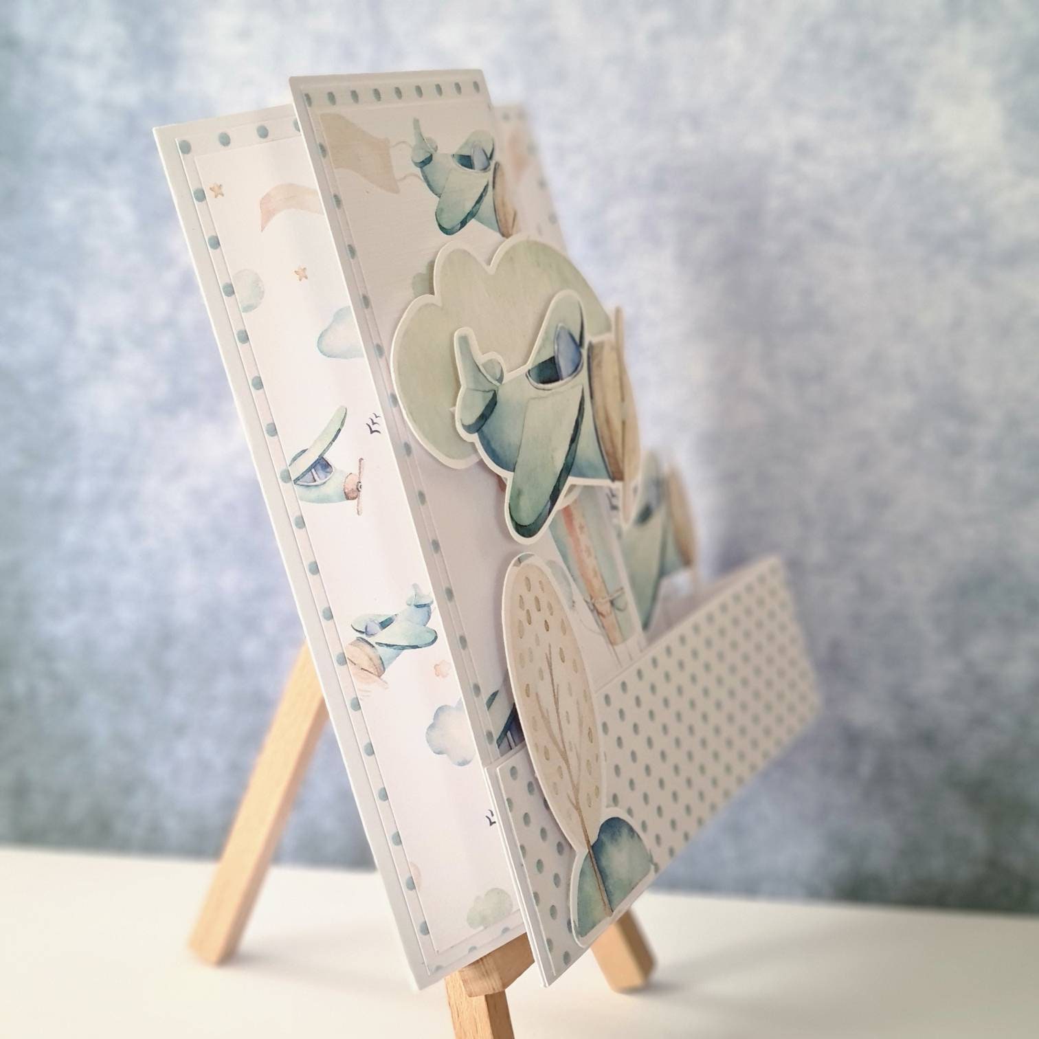 3d Pop Out Cute Handmade Card for Bithday Wishes. Baby Boy Card ...