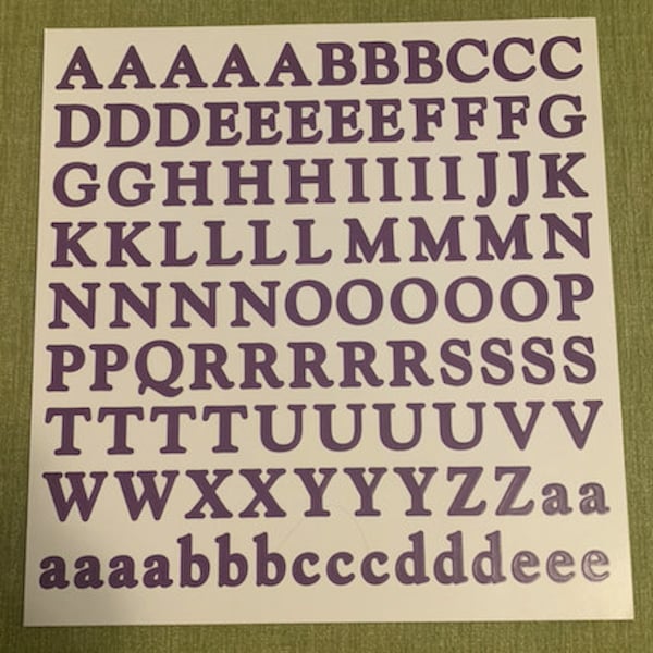 Abc Stickers - Etsy