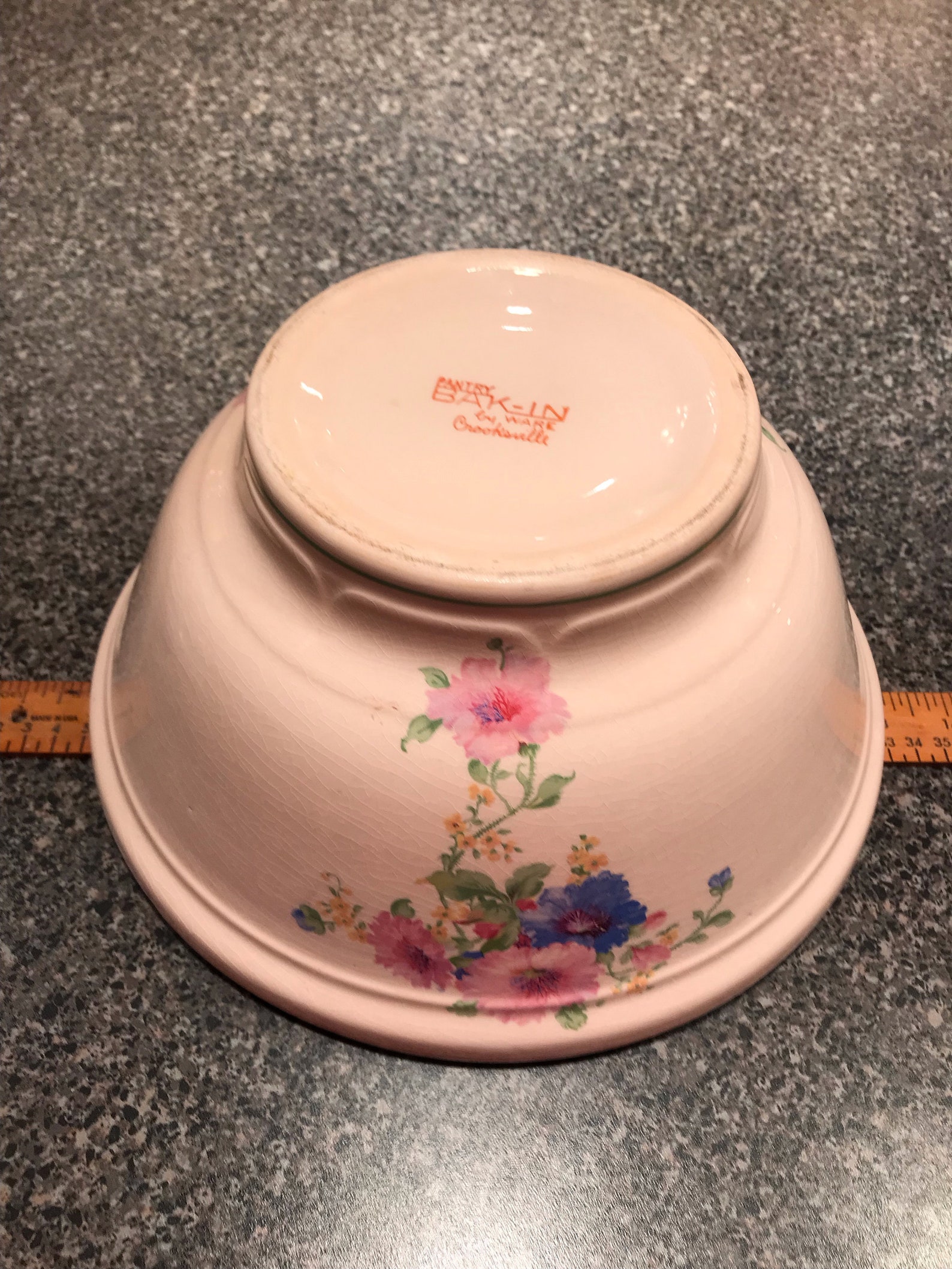 Pantry Bak-in by Ware Crooksville - Bowl - 1920's - Etsy