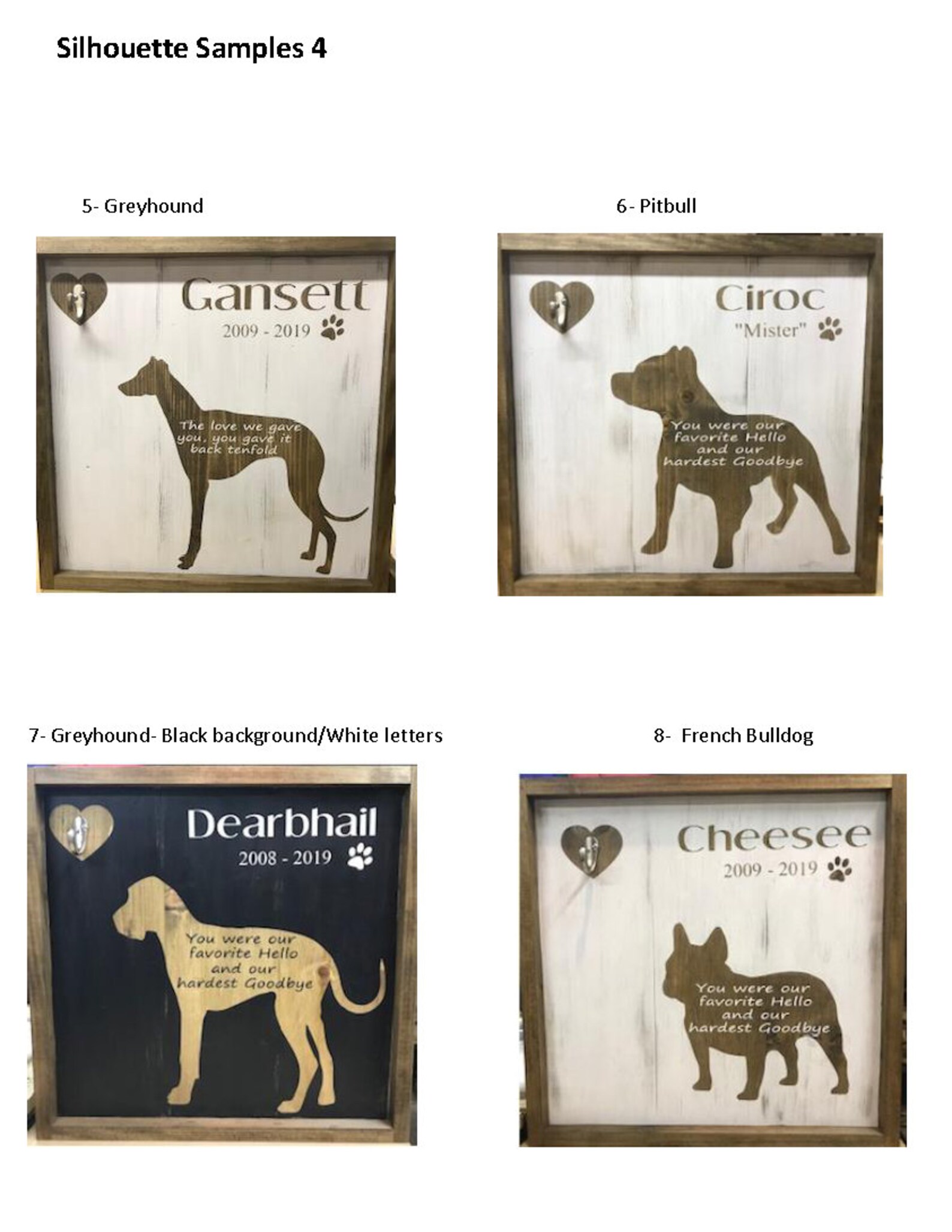 Dog Loss Sign-18x18dog Memorial Gift-pet Memorial | Etsy