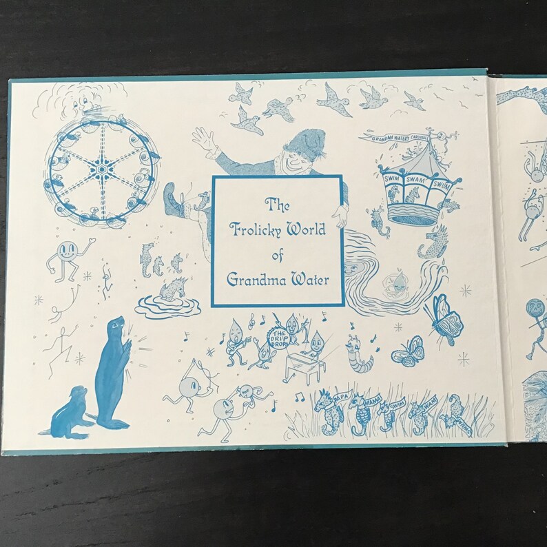 Grandma Water and the Wee Swimmer, by Lissa Bengtson, Illustrations by ...