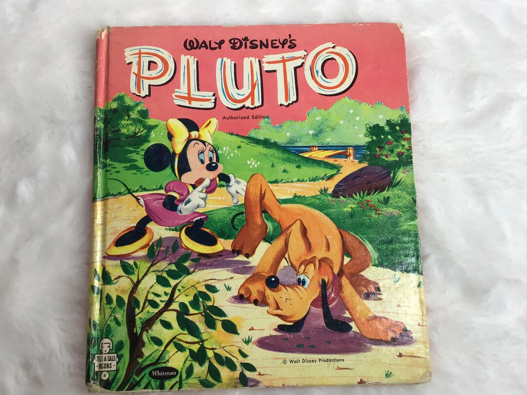 Walt Disney’s Pluto, by Revena, Tell-a-tale Books #2612, 1957, Whitman ...