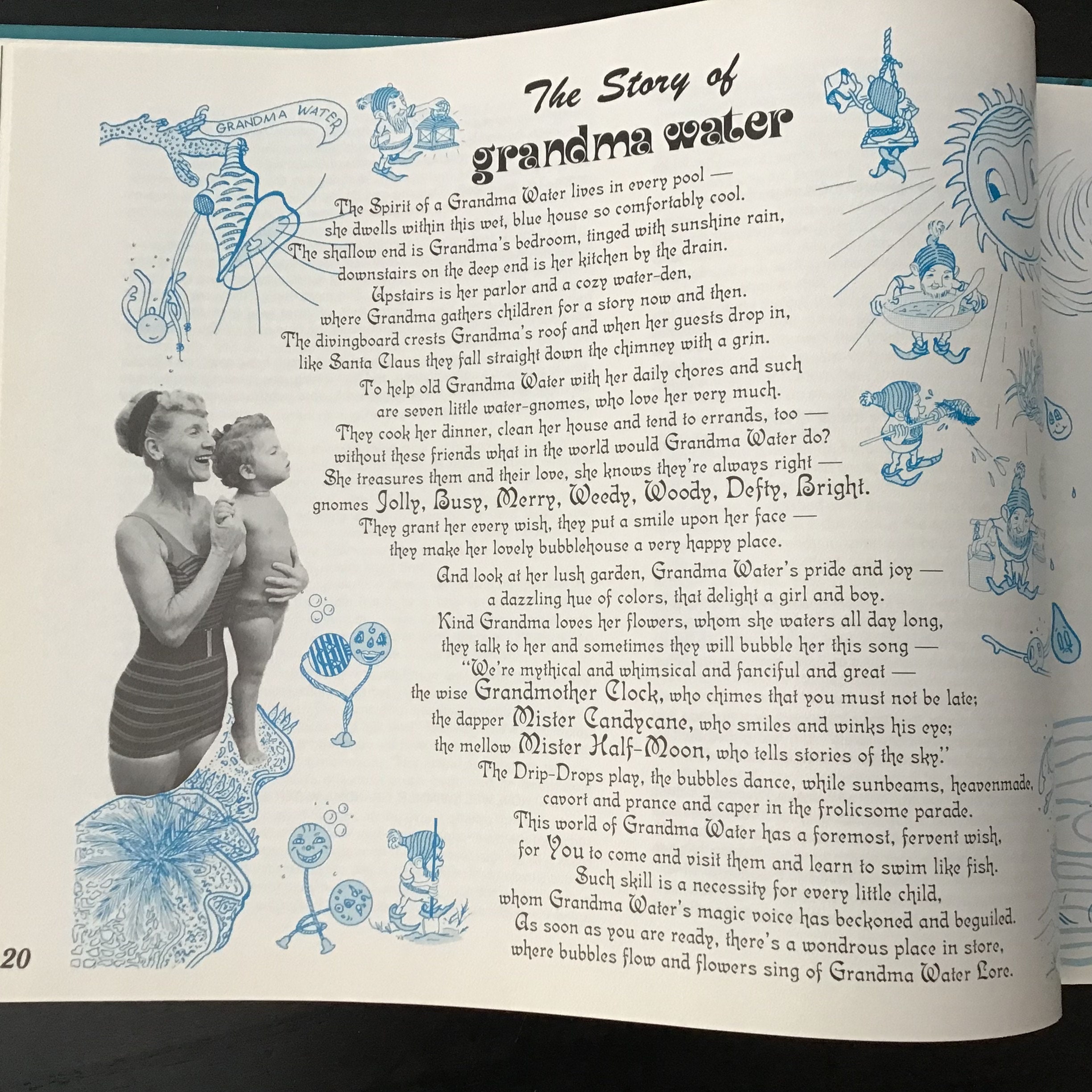 Grandma Water and the Wee Swimmer, by Lissa Bengtson, Illustrations by ...