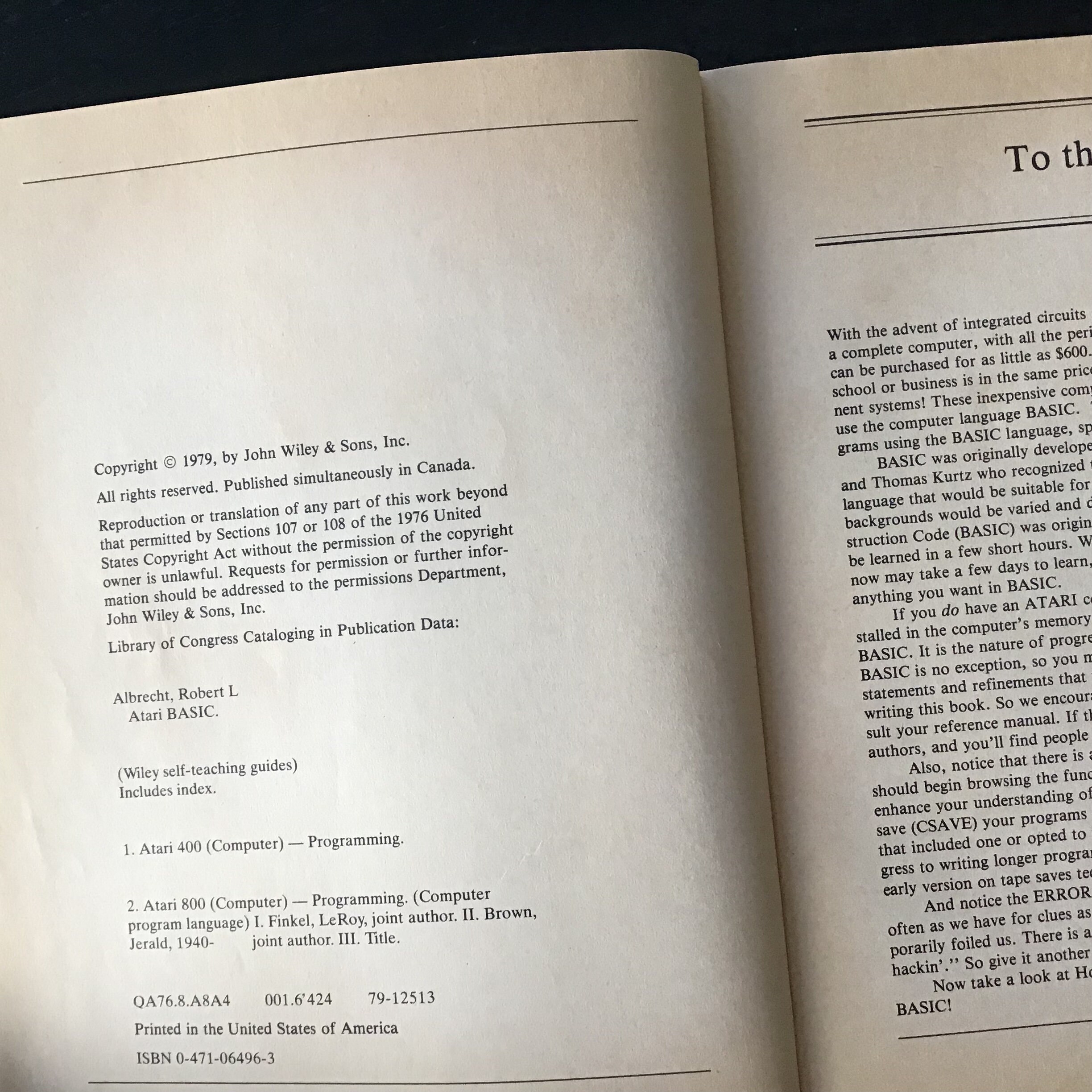 Atari Basic by Bob Albrecht Leroy Finkel and Jerald R. - Etsy