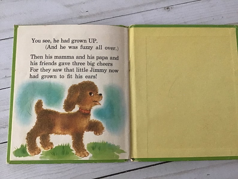 Fuzzy Wuzzy Puppy Tell A Tale Books by Florence Sarah - Etsy