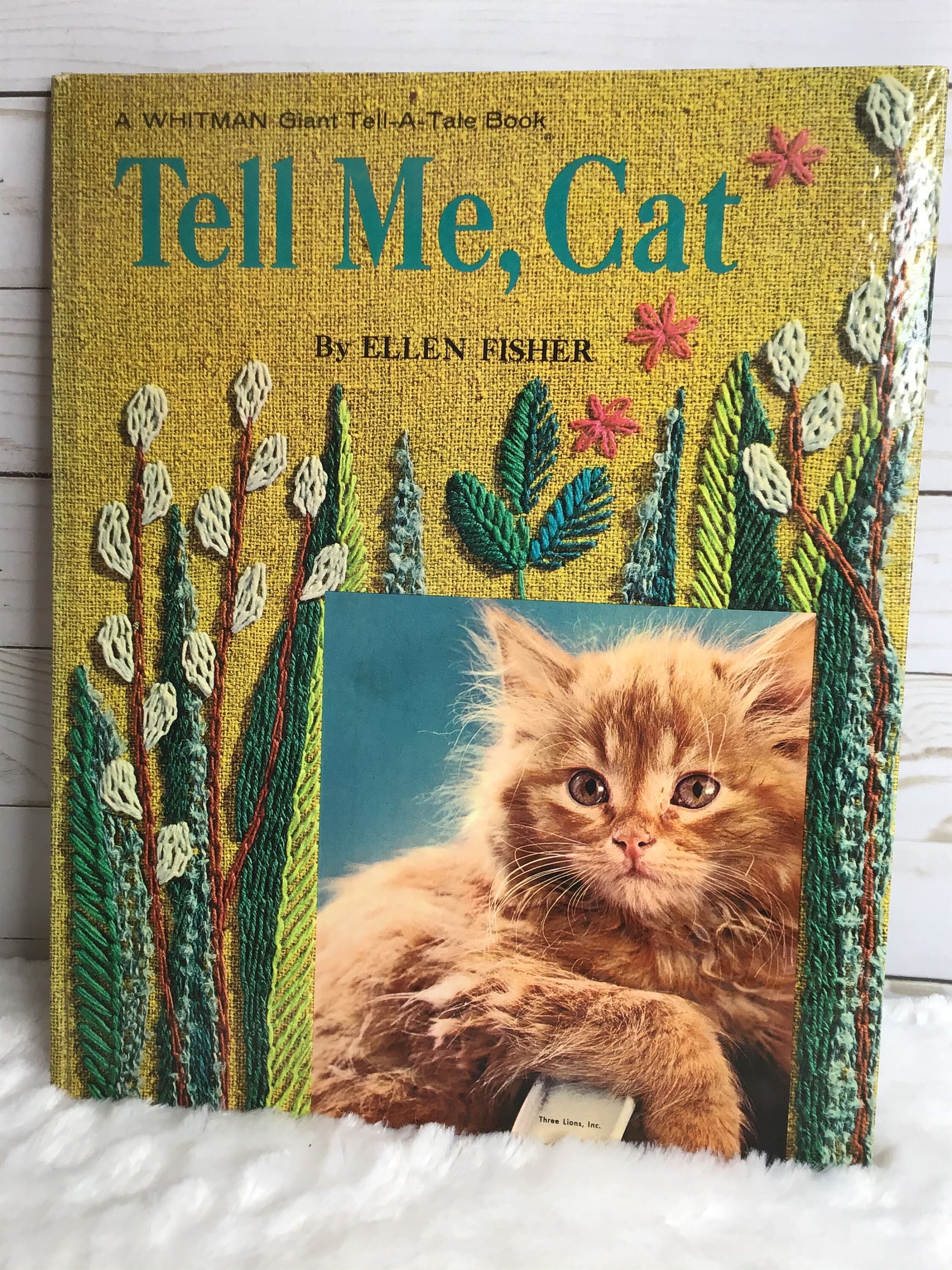 Tell Me Cat. by Ellen Fisher A Whitman Giant Tell-a-tale - Etsy UK