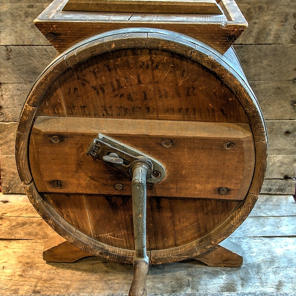 Wooden Butter Churn - Etsy