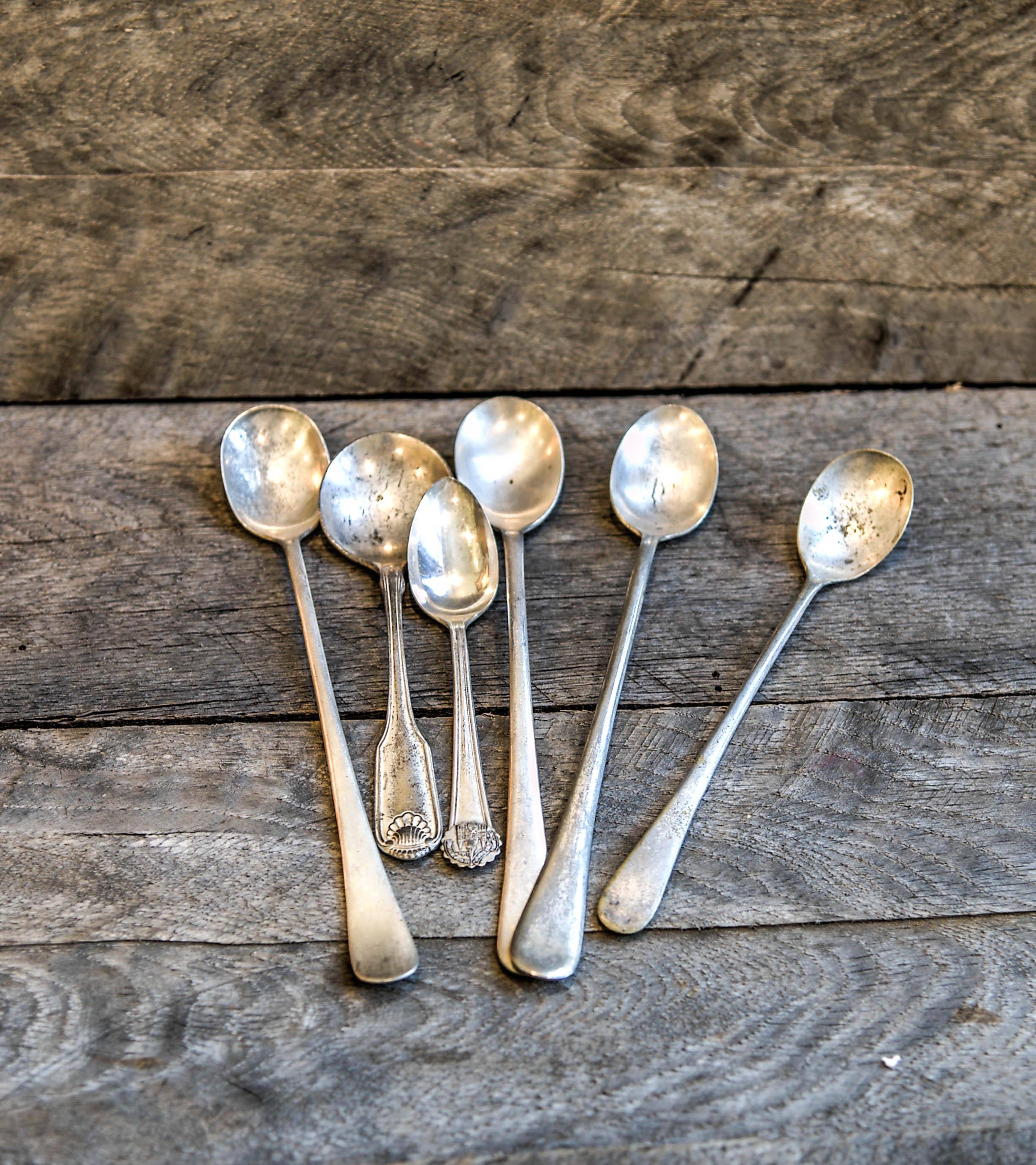 Group of Silver Spoons - Etsy