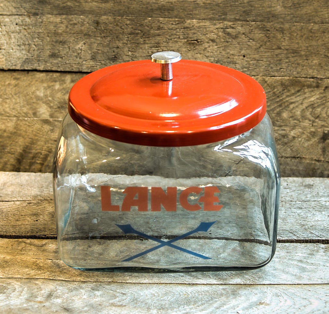 Lance Candy Jar - Etsy