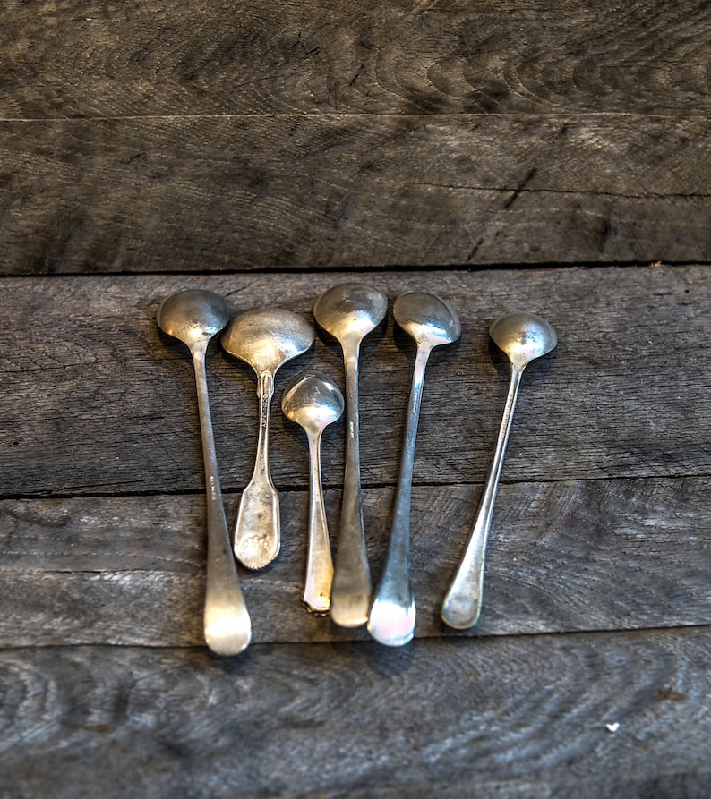 Group of Silver Spoons - Etsy