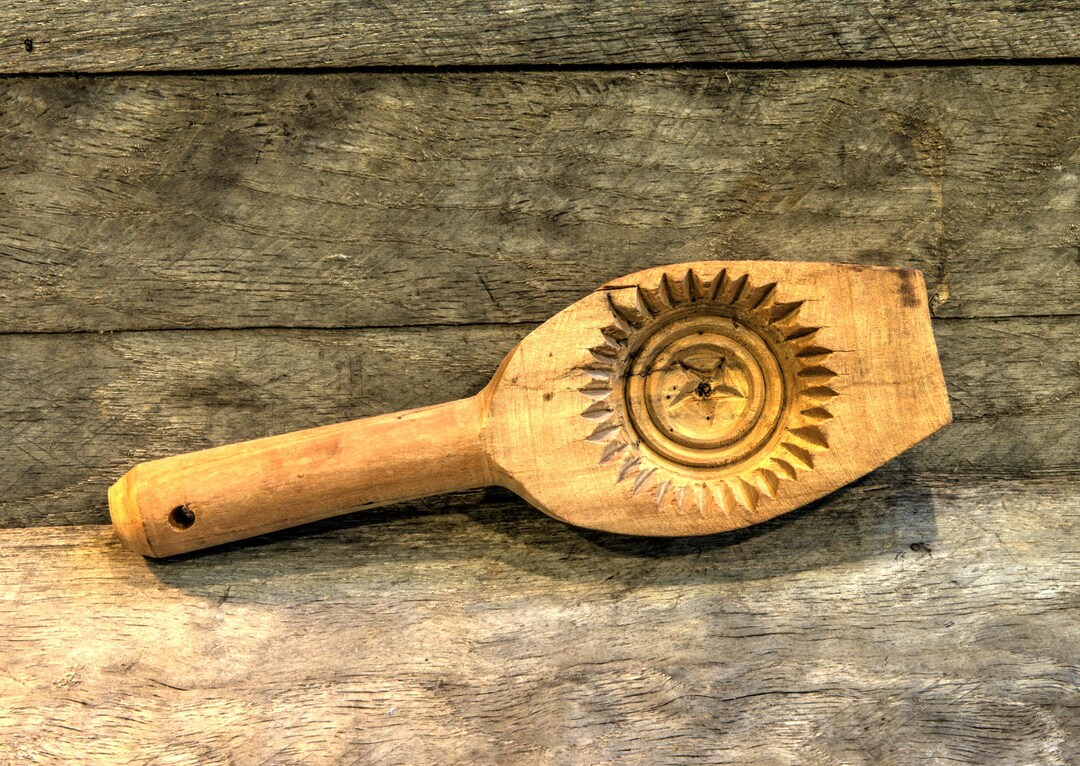 Hand Carved Wood Maamoul Cookie Mold - Etsy