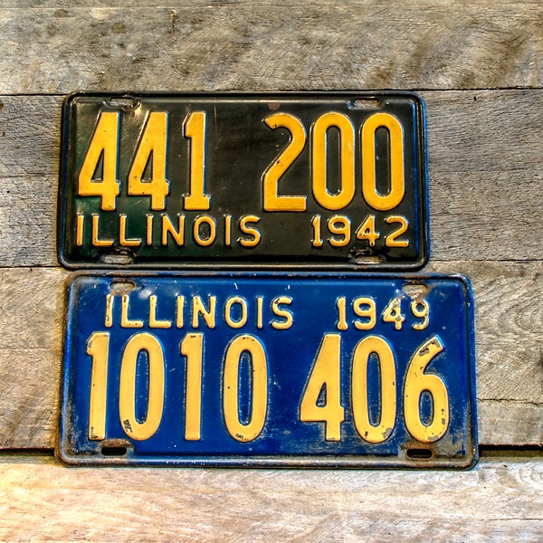 1940 License Plates - Etsy