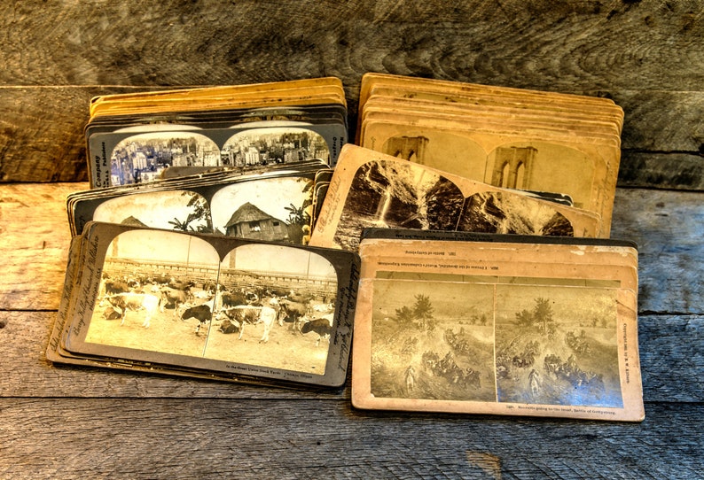 Mercury Stereo Viewer and Stereo Cards - Etsy
