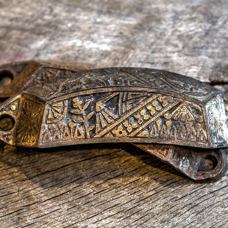 Antique Drawer Pulls - Etsy