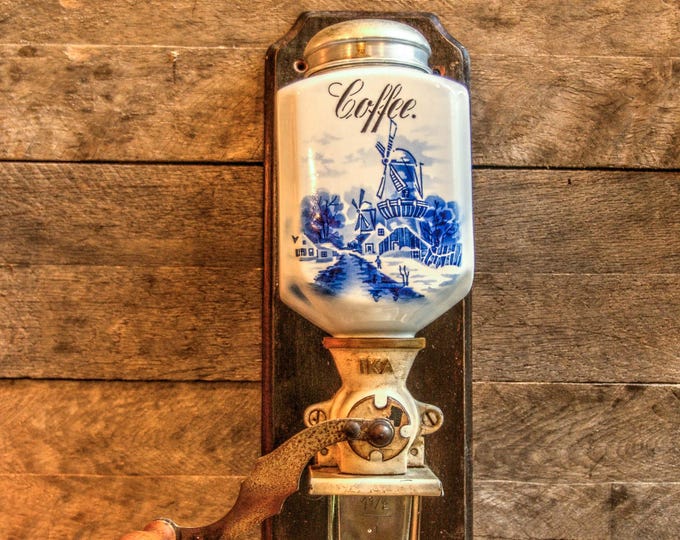 Delft IKA Coffee Grinder - Etsy