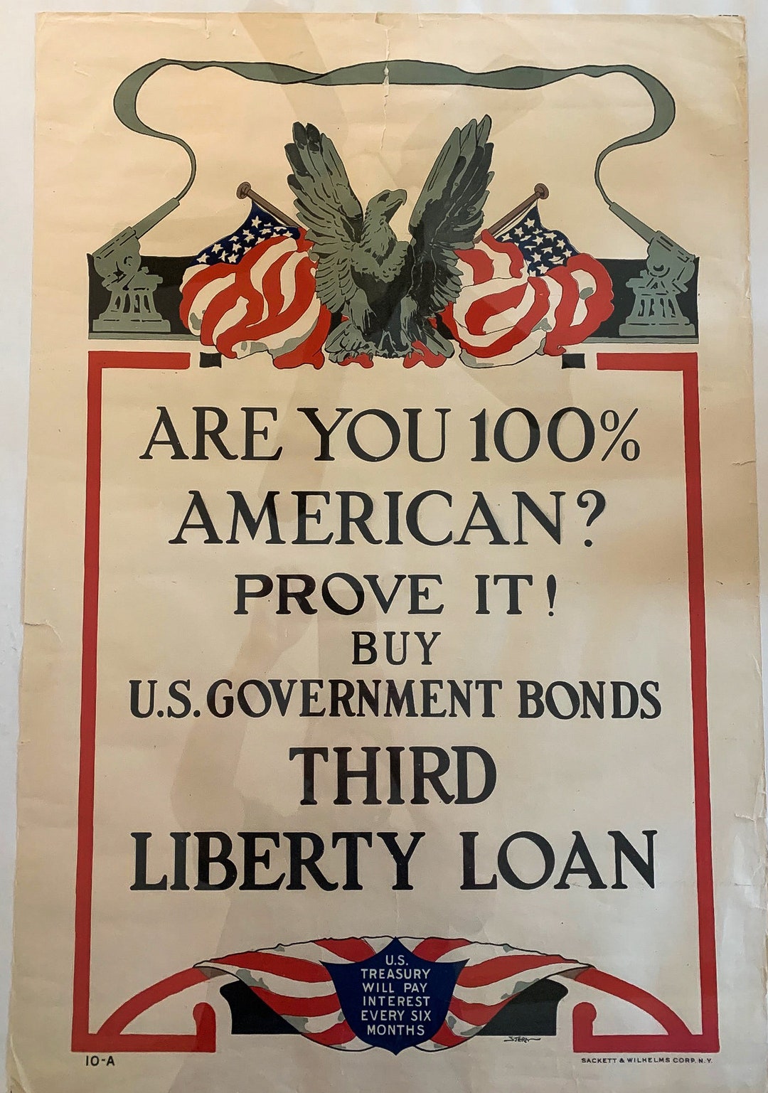 WWI Poster "are You 100% American? Prove It" - Etsy