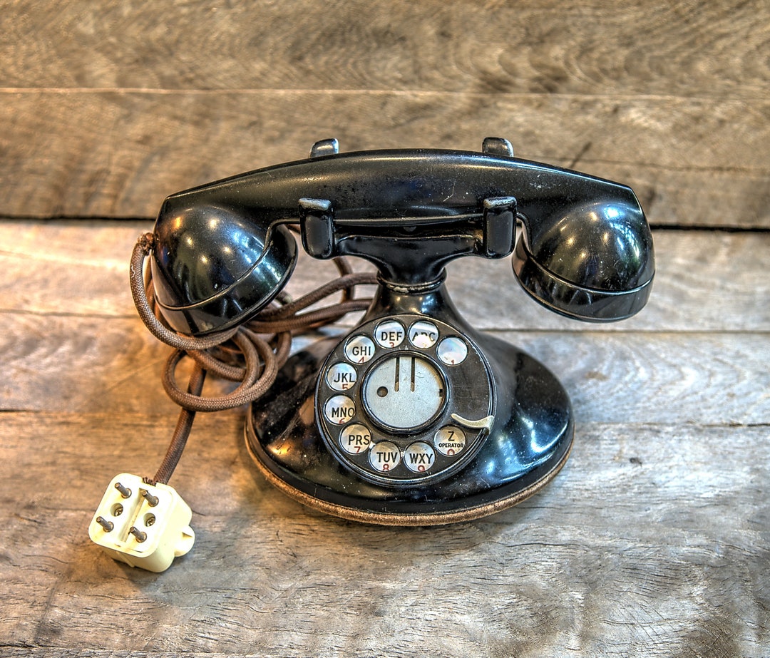 Vintage Bell System Western Electric Rotary Phone - Etsy