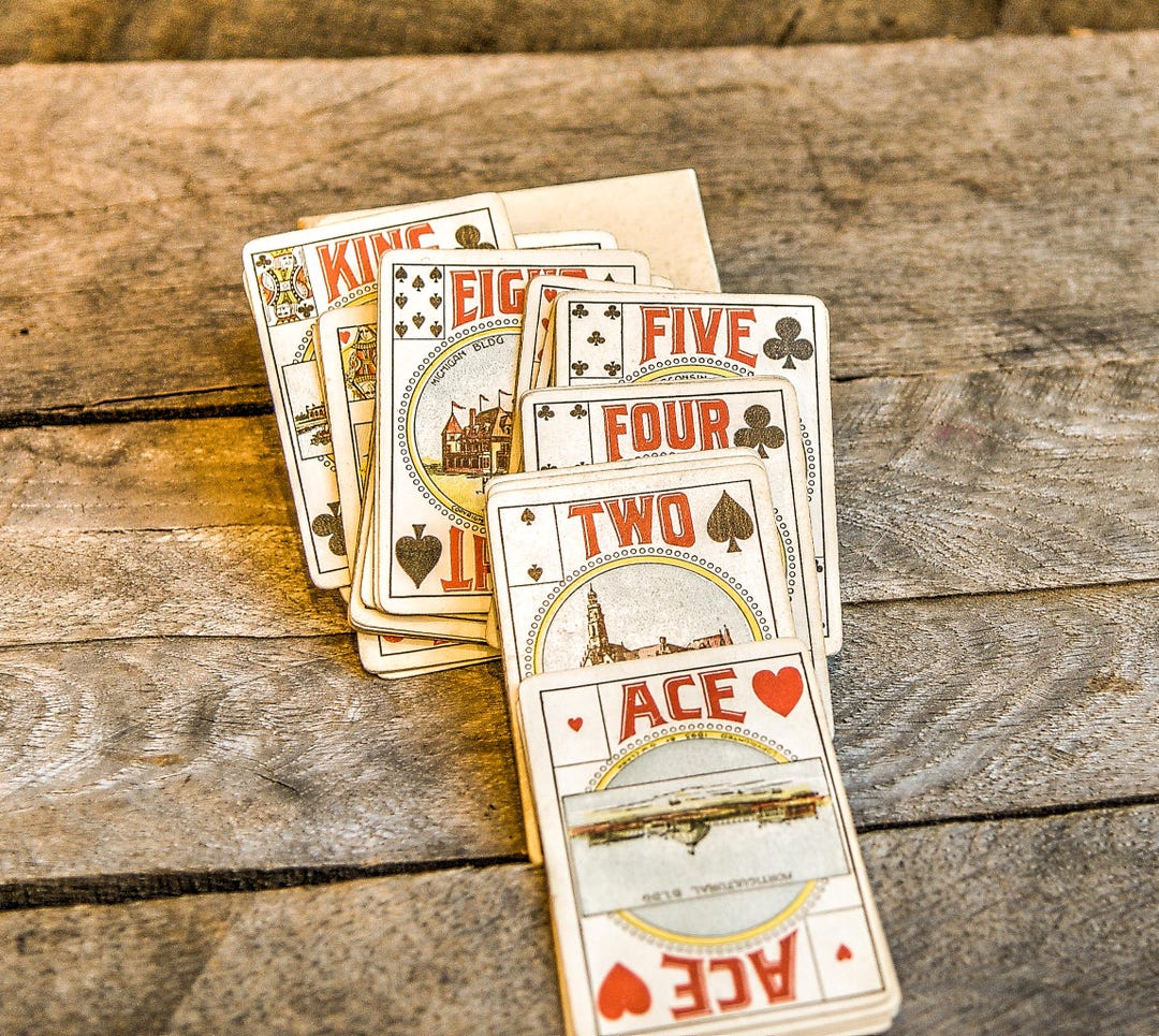 1893 Worlds Fair Playing Cards - Etsy