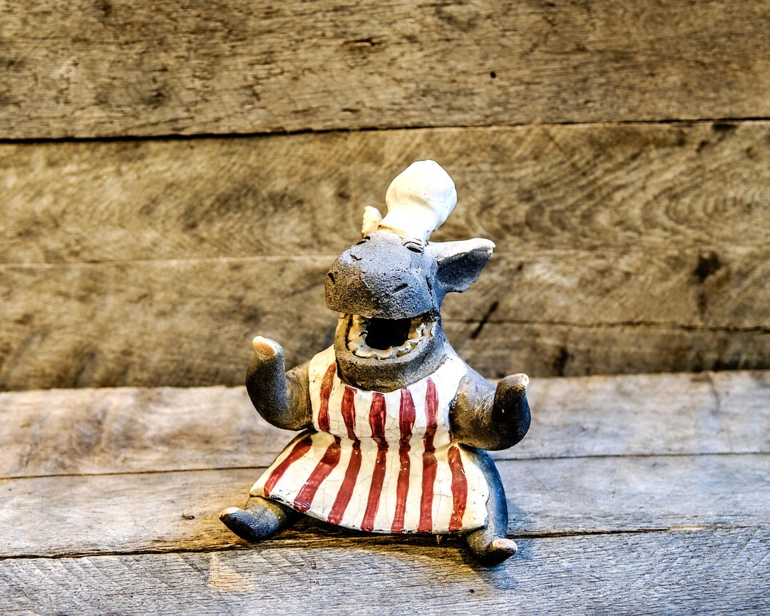 Mary Garber POG - Happy Hippo Cook - Etsy