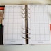 Personal Size Filofax Planner Inserts, Monthly CALENDAR, Dates Not ...